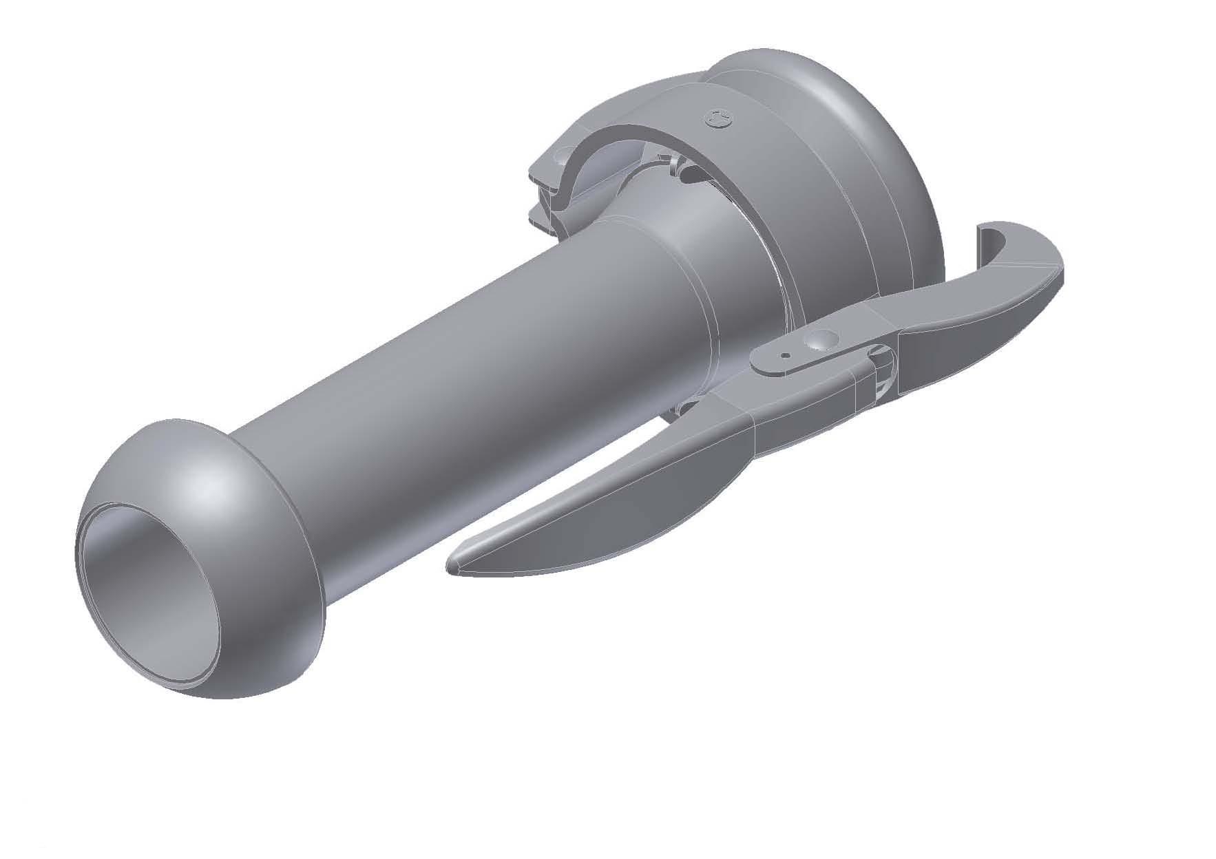 6" x 4" Reduction piece female (cup/lever) x male (ball) - Walter ...